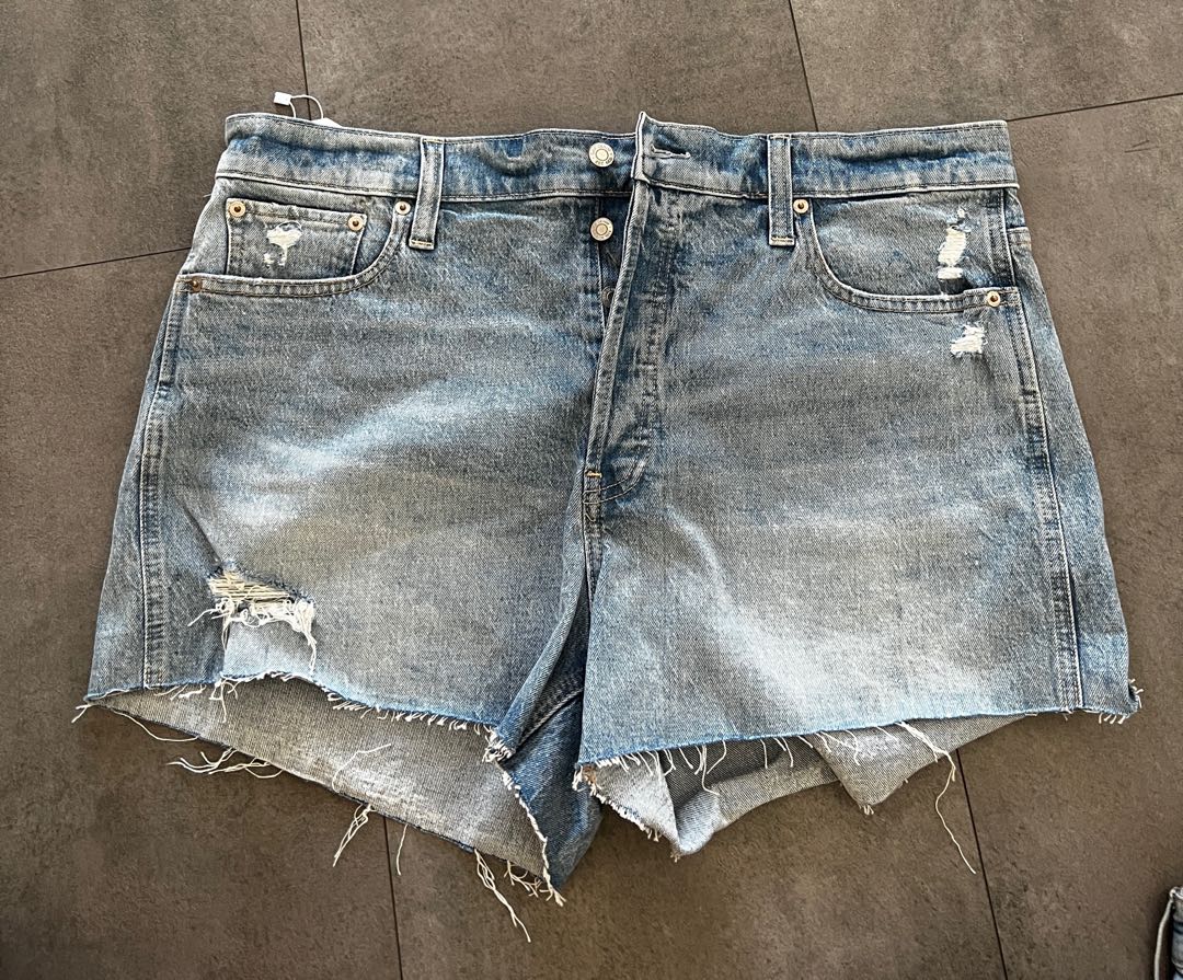 GAP Cheeky Shorts High Rise (plus size), Women's Fashion, Bottoms ...