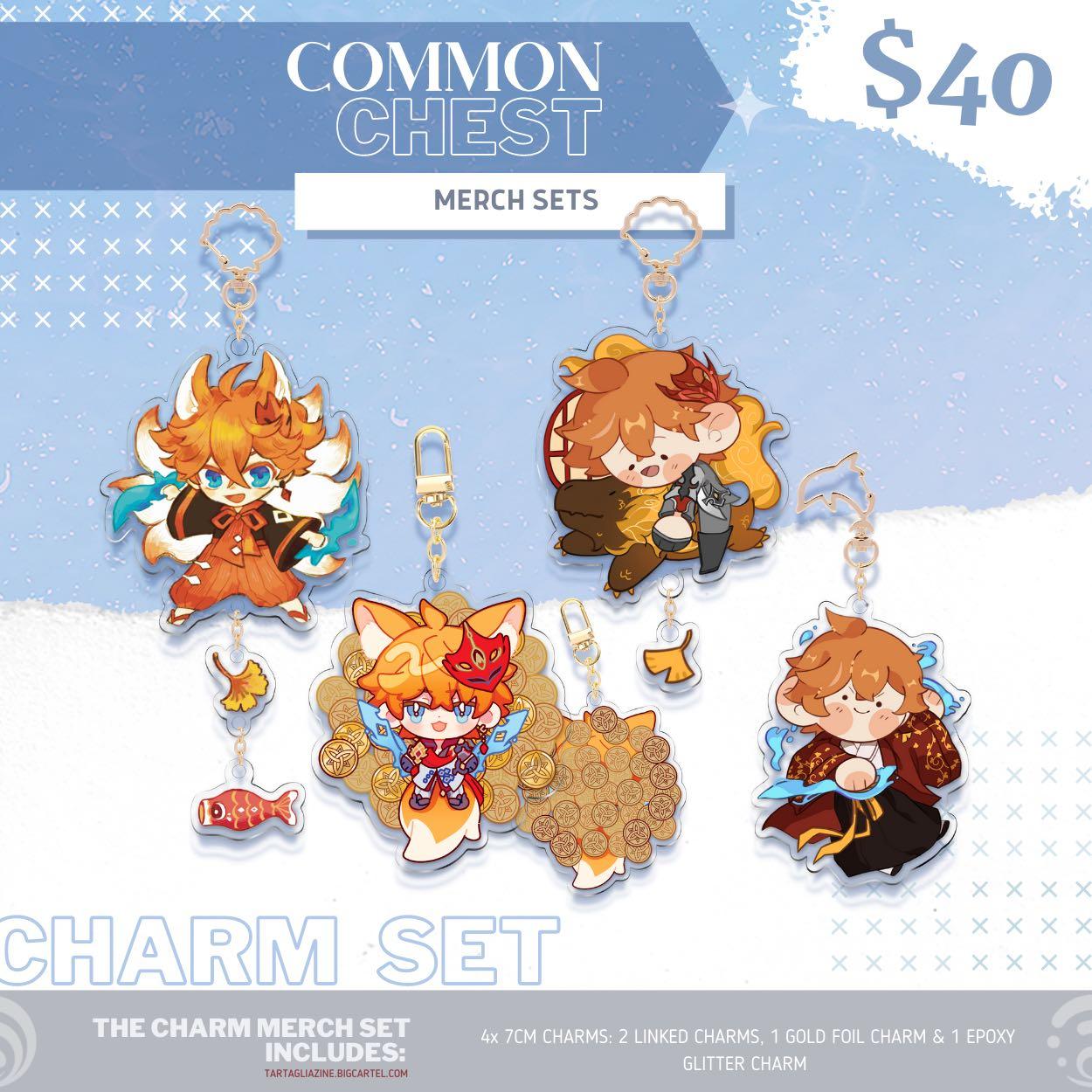 [UPDATED] Genshin Impact PO (Tartaglia Childe Raging tides zine merch ...