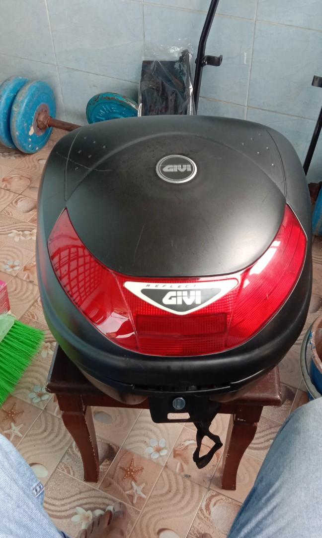 Givi box for Yamaha Aerox 155, Motorcycles, Motorcycle Accessories on ...