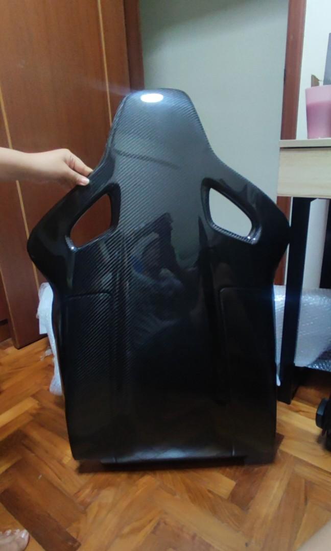 Golf mk6 Recaro seat euro spec carbon fiber backing (in stock), Car ...