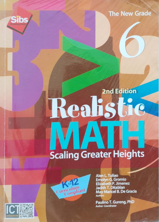 Gr. 6 Realistic Math, Hobbies & Toys, Books & Magazines, Textbooks on ...
