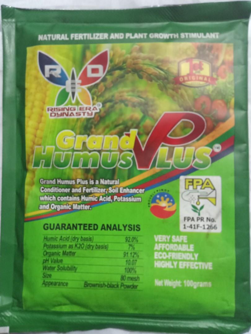 Grand Humus Organic Fertilizer, Furniture & Home Living, Gardening ...