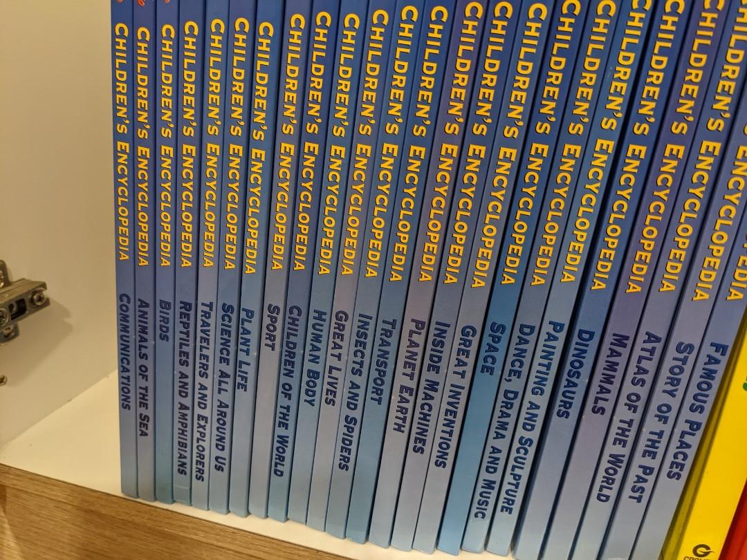 Grolier Disney Children Encyclopedia Full set, Hobbies & Toys, Books ...