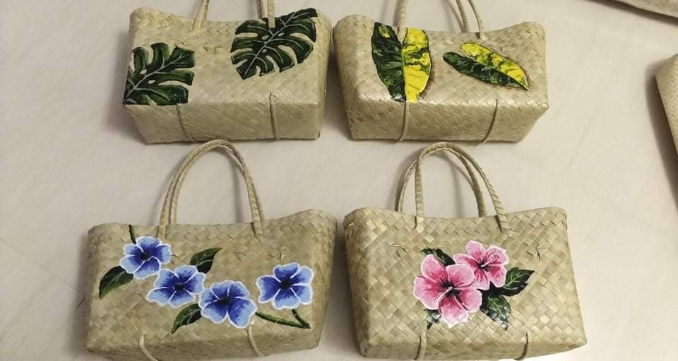 Handpainted bayong bags, Women's Fashion, Bags & Wallets, Tote Bags on ...