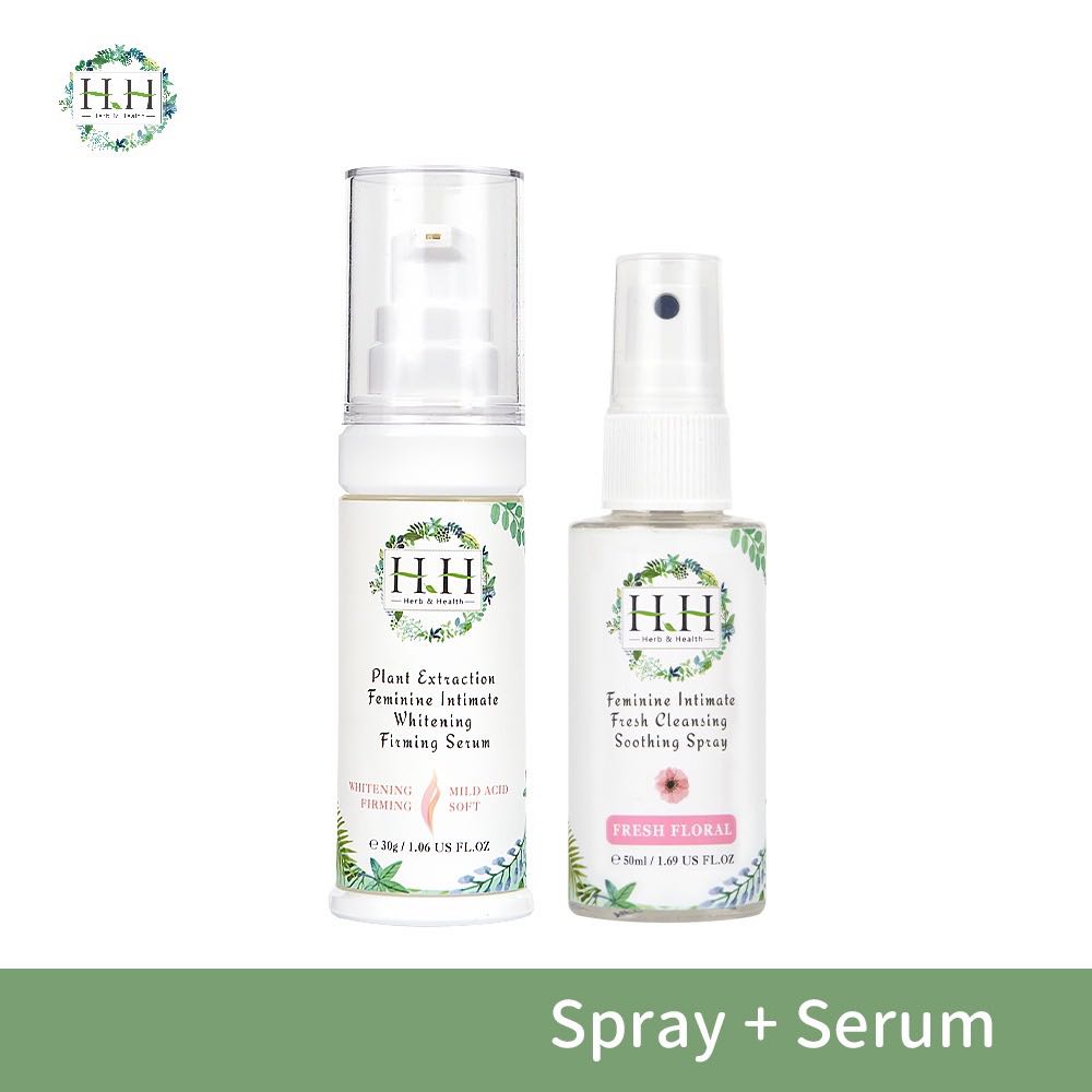HH Herb & Health Intimate Whitening Serum & Soothing Spray, Beauty ...