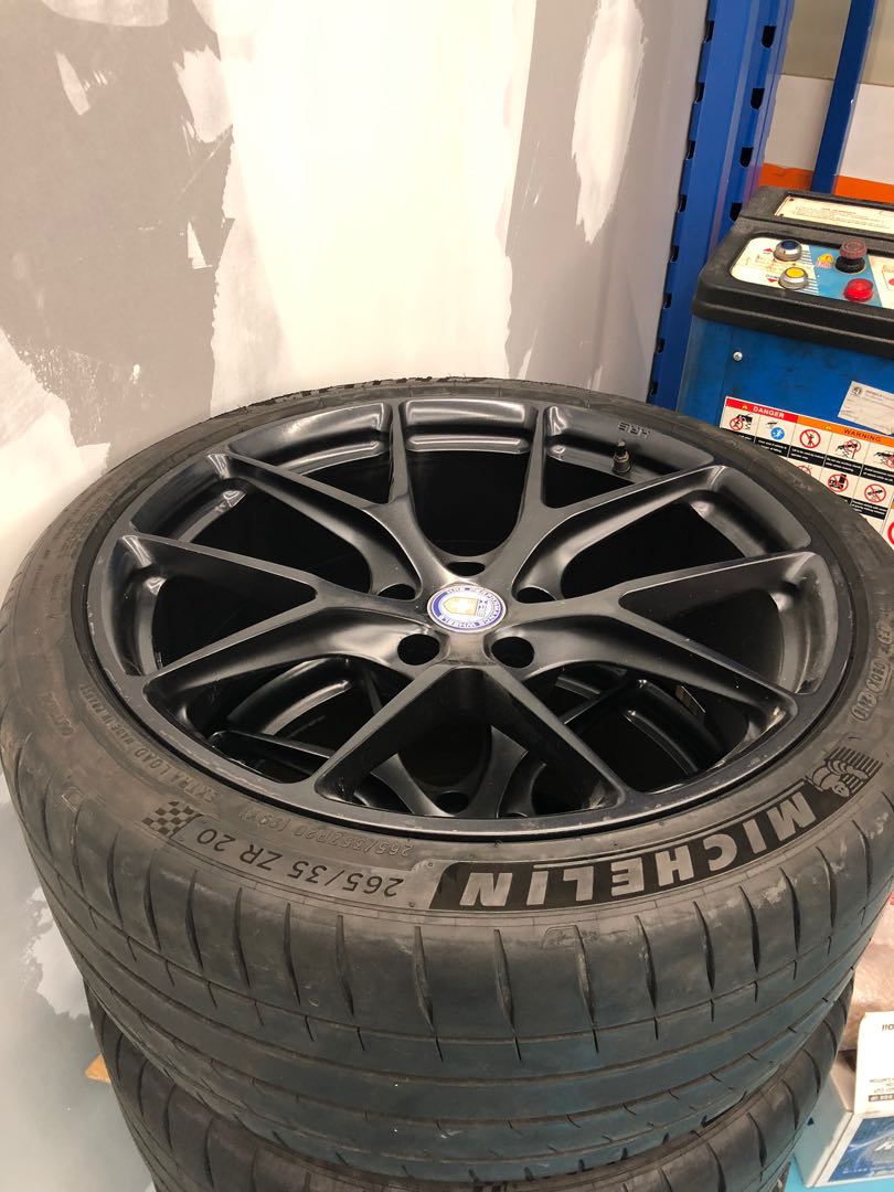 HRE Forged M5 20” rims, Car Accessories, Tyres & Rims on Carousell