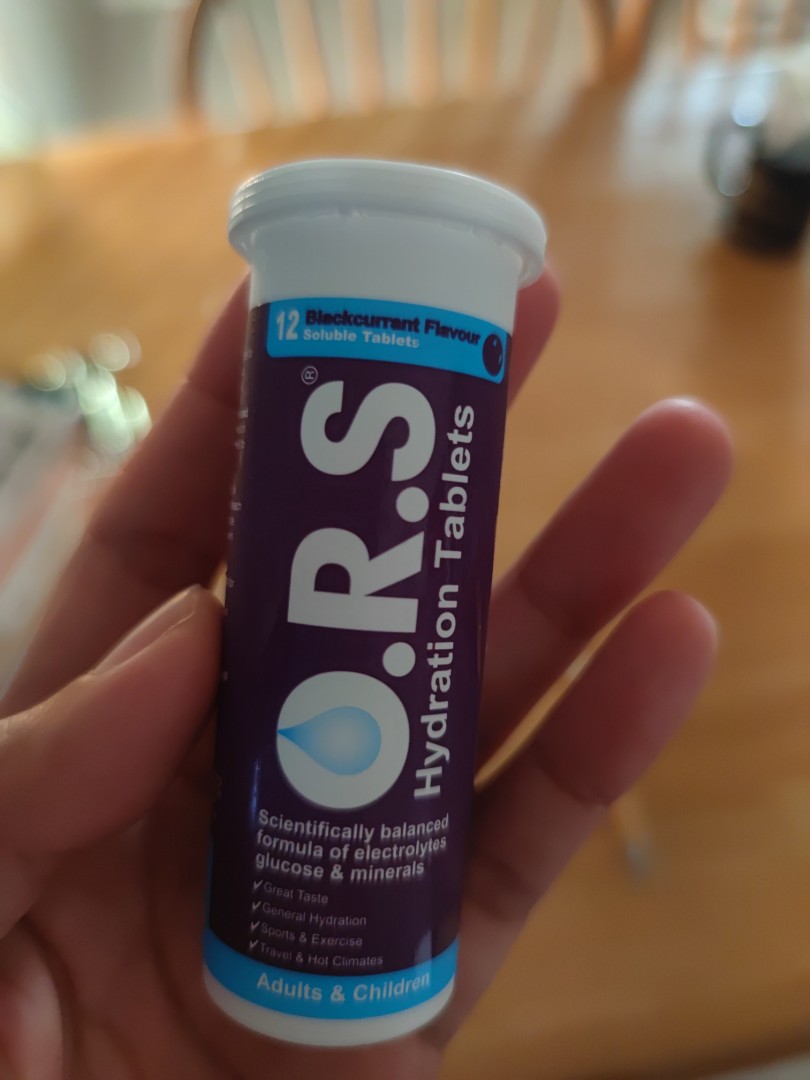 Hydration tablet, Health & Nutrition, Medical Supplies & Tools on Carousell