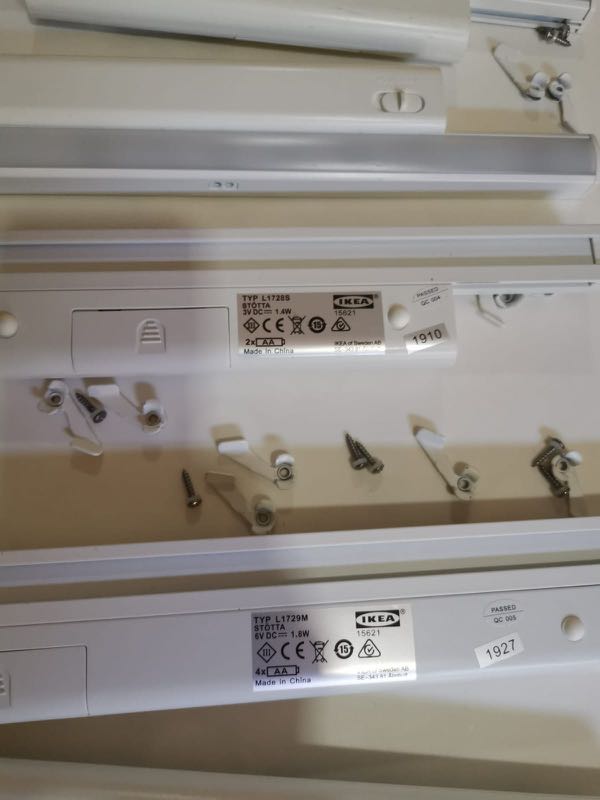 Ikea sensor lights for cupboards 32cm and 52cm, Car Accessories ...
