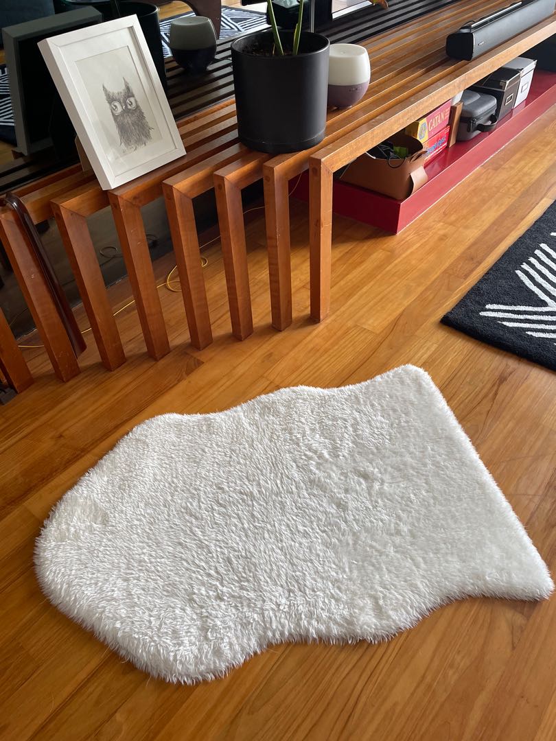 Ikea Toftlund Rug white, Furniture & Home Living, Home Decor, Carpets ...