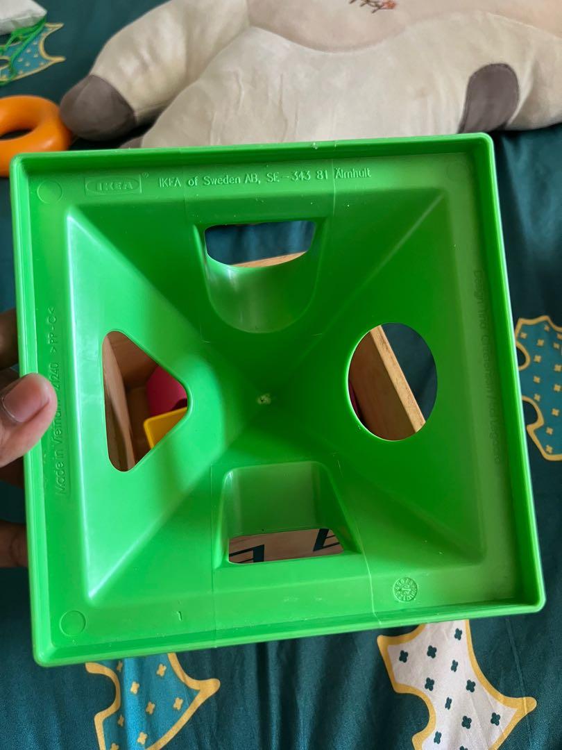 Ikea wooden shapes toy, Babies & Kids, Infant Playtime on Carousell