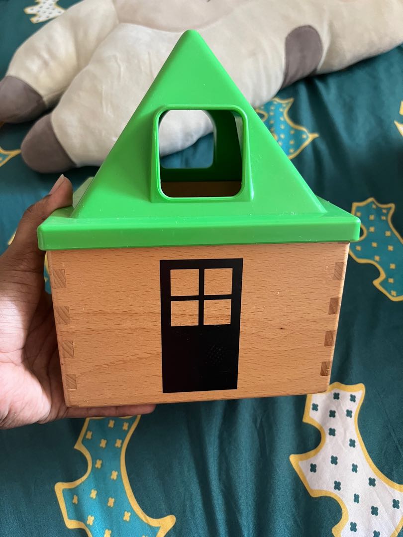 Ikea wooden shapes toy, Babies & Kids, Infant Playtime on Carousell