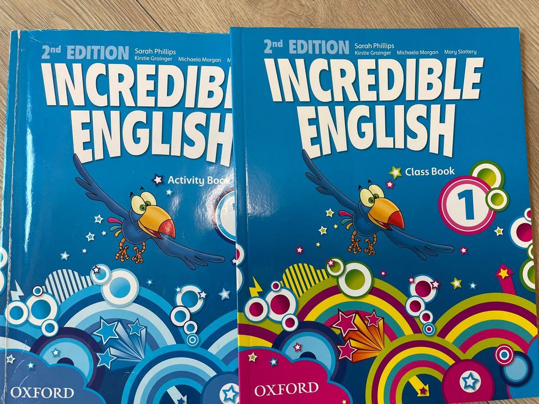 Incredible English Classbook +Activity Book, 興趣及遊戲, 書本 & 文具, 教科書 ...