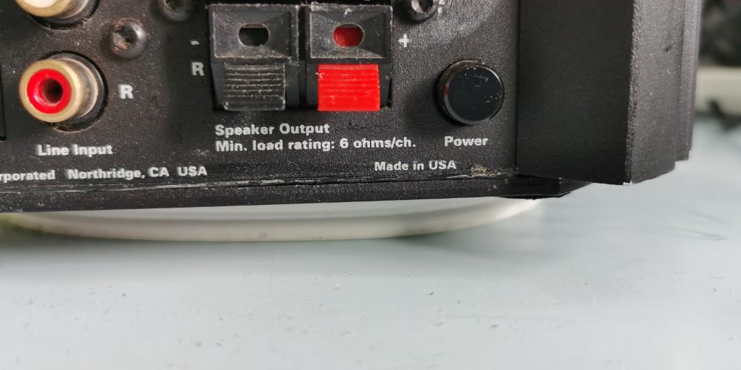 JBL MINI POWER AMPLIFIER 20 MADE IN USA, 音響器材, Soundbar、揚聲器、藍牙喇叭、耳擴 ...