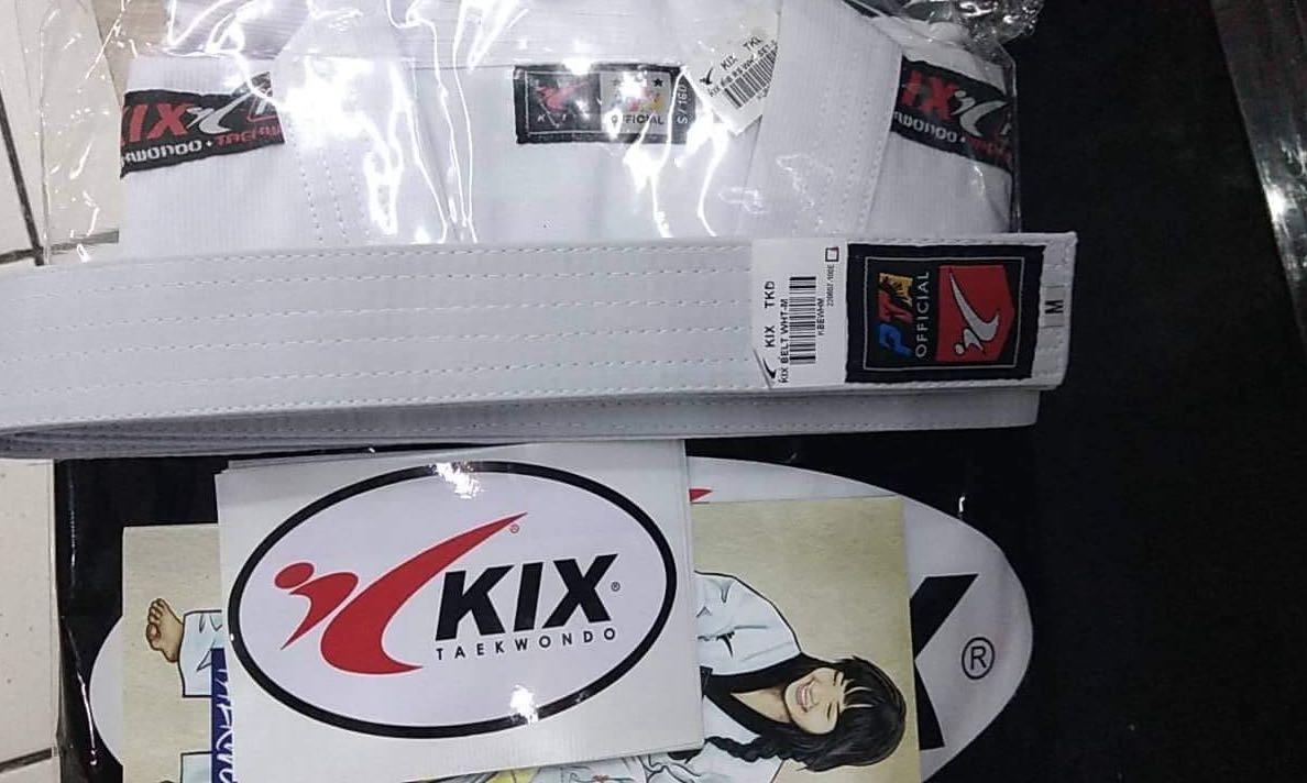 Kix Taekwondo Uniform with free belt , Sports Equipment, Other Sports ...