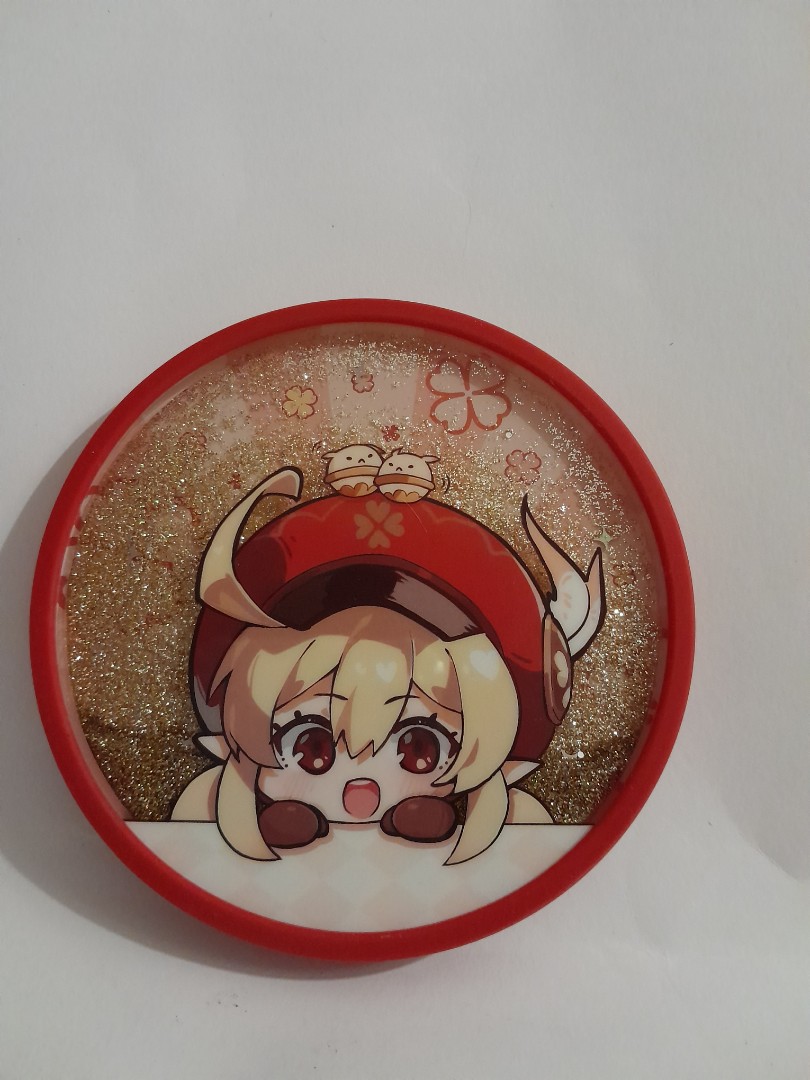 Klee cup mat / coaster Genshin Impact, Hobbies & Toys, Memorabilia ...