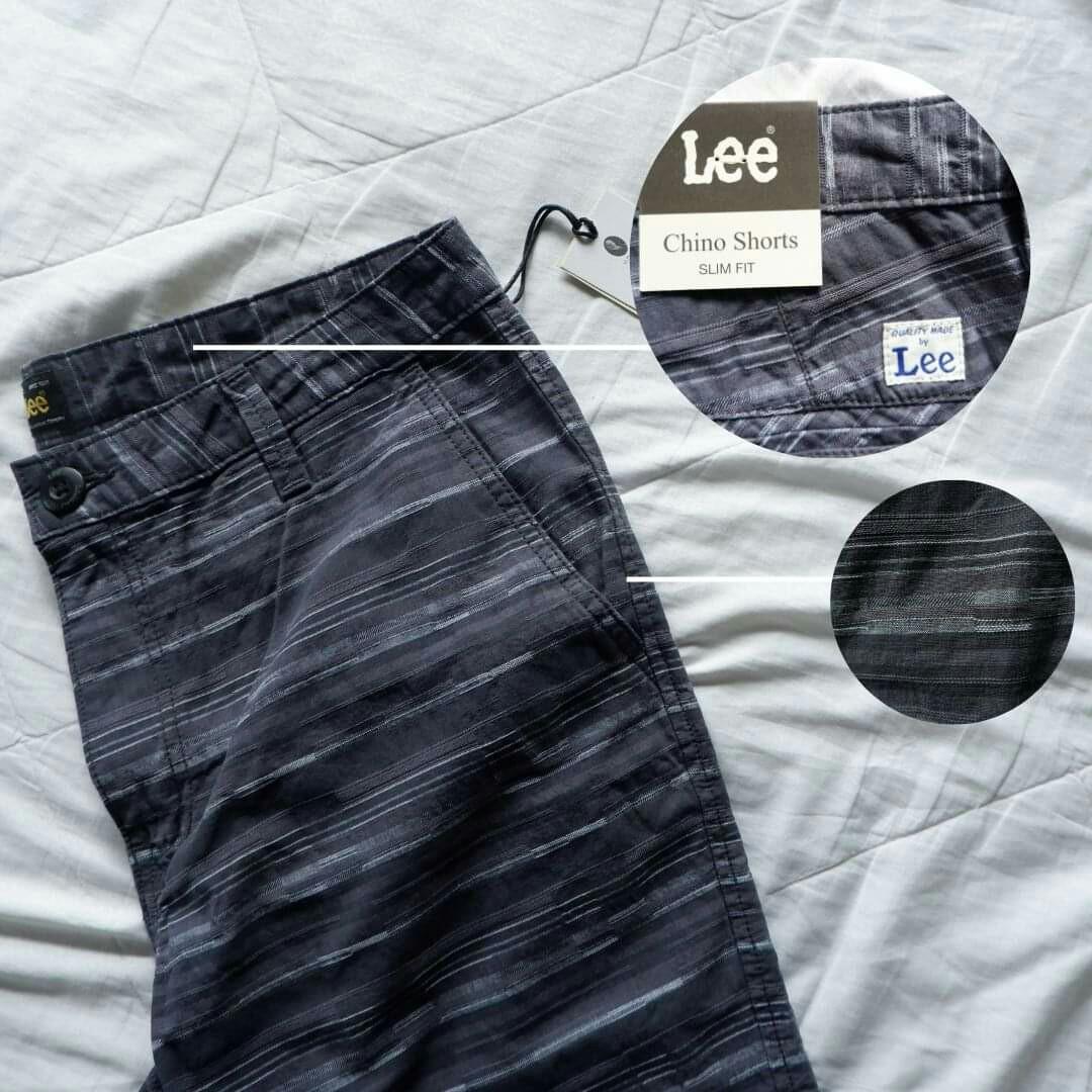 Lee Chinos Short, Men's Fashion, Bottoms, Shorts on Carousell