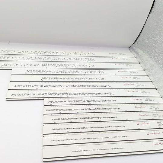 Lettering set Leroy, Hobbies & Toys, Stationary & Craft, Craft Supplies ...