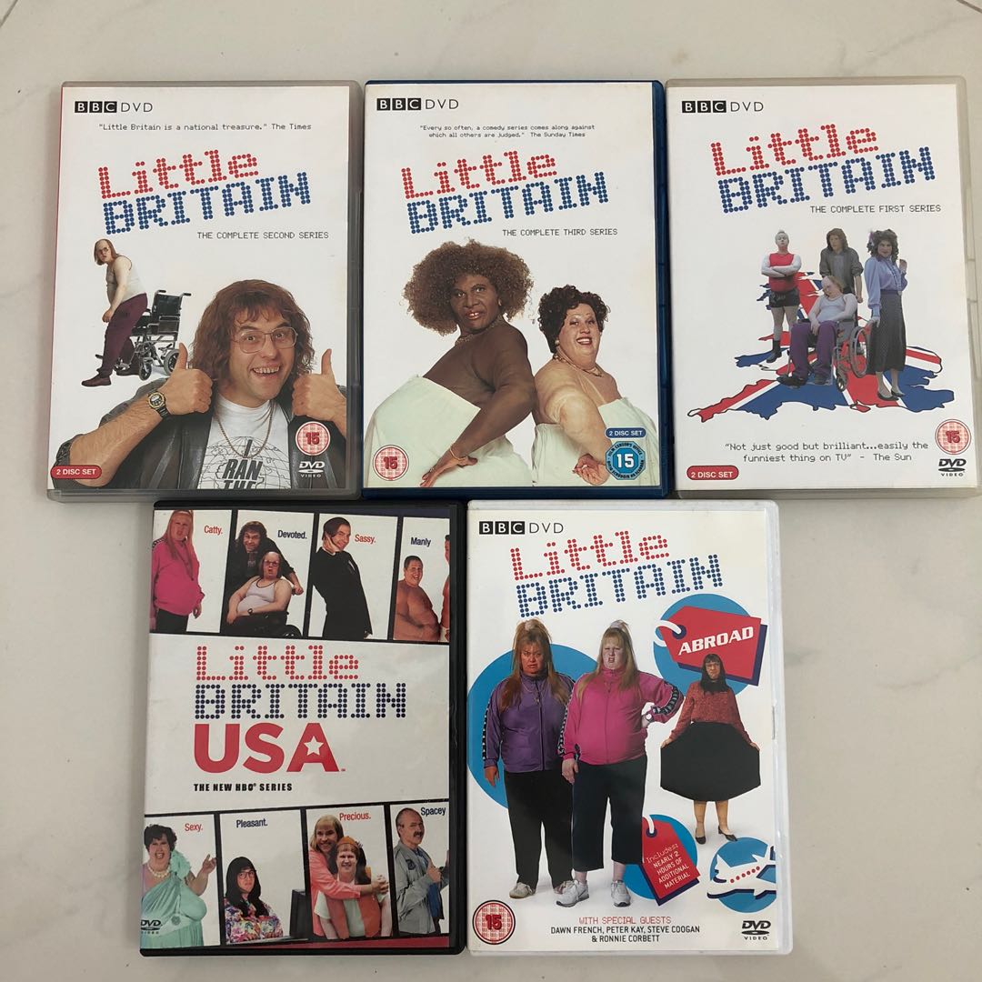 Little Britain DVD Set, Hobbies & Toys, Music & Media, CDs & DVDs on ...