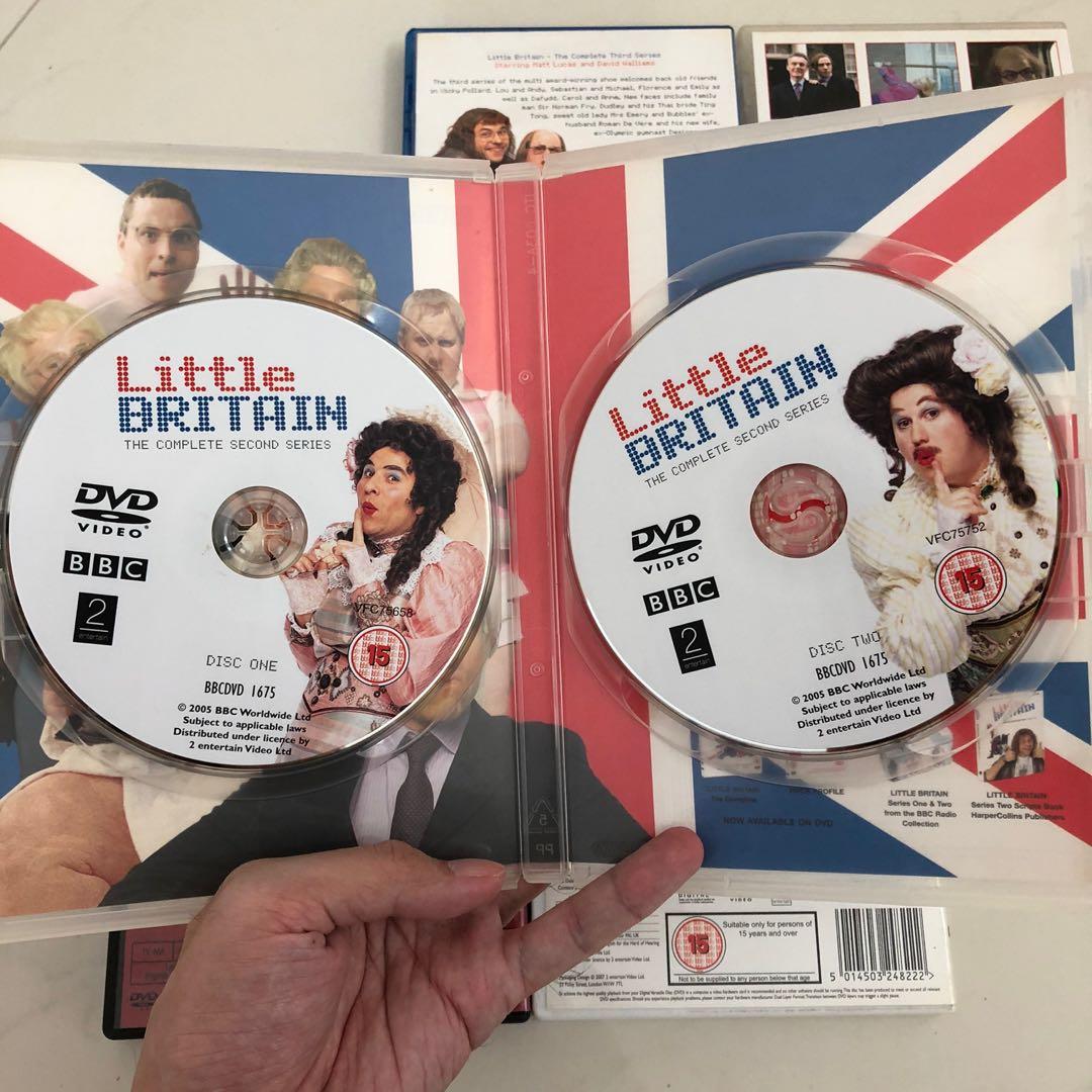 Little Britain DVD Set, Hobbies & Toys, Music & Media, CDs & DVDs on ...