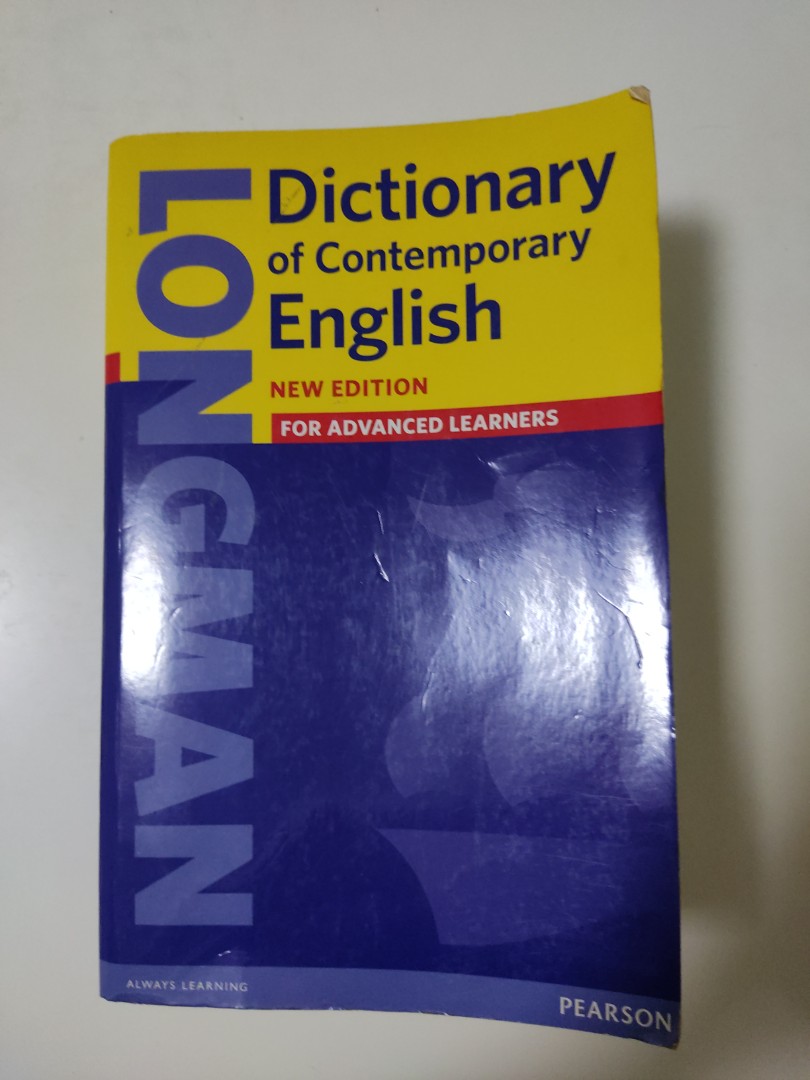 Longman Dictionary of Contemporary English for advanced learners ...