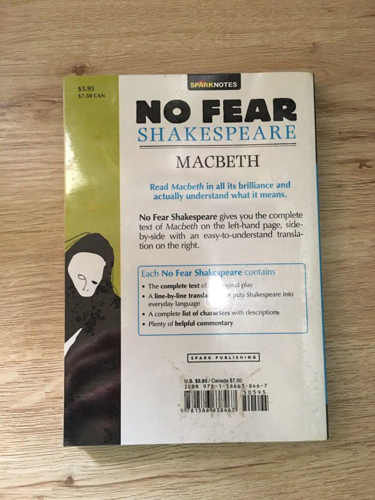 Macbeth (No Fear Shakespeare), Hobbies & Toys, Books & Magazines ...