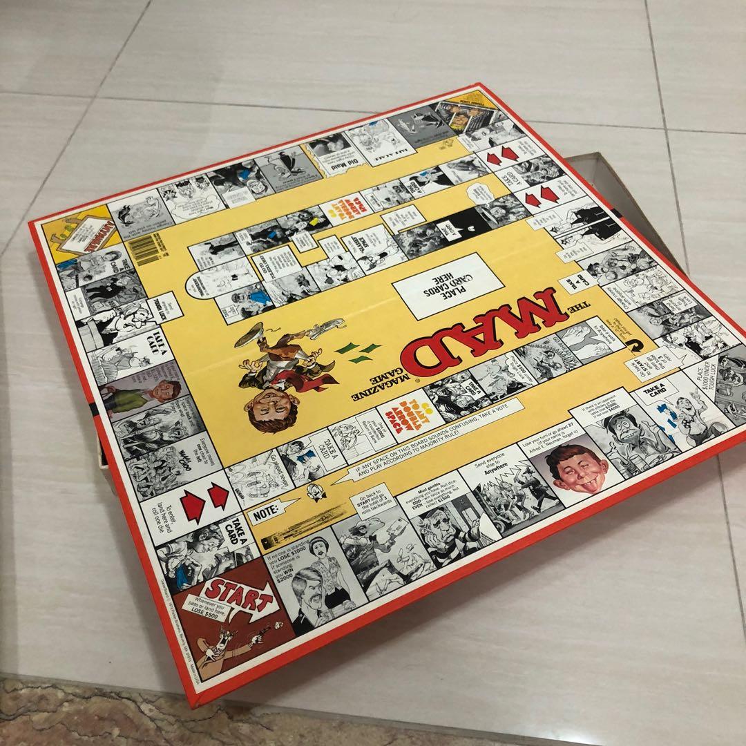 Mad Magazine Board Game vintage Complete, Hobbies & Toys, Toys & Games ...