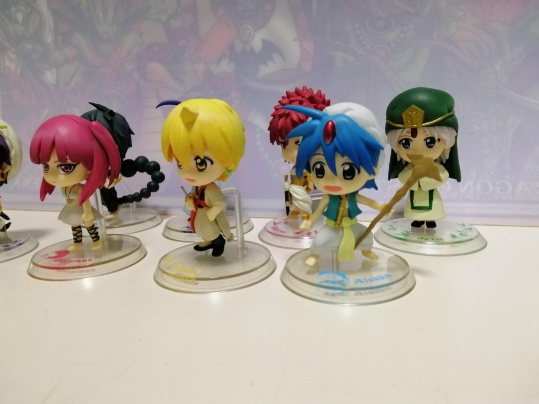 Magi Anime Chibi Figures Set, Hobbies & Toys, Toys & Games on Carousell