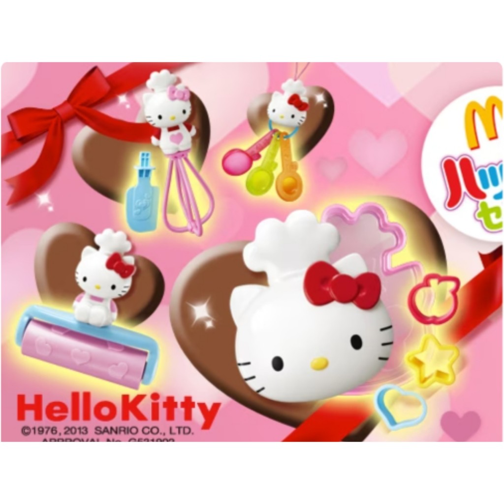 Mainan Hello Kitty Chef Happy Meal McDonald's (per pcs), Bayi & Anak ...
