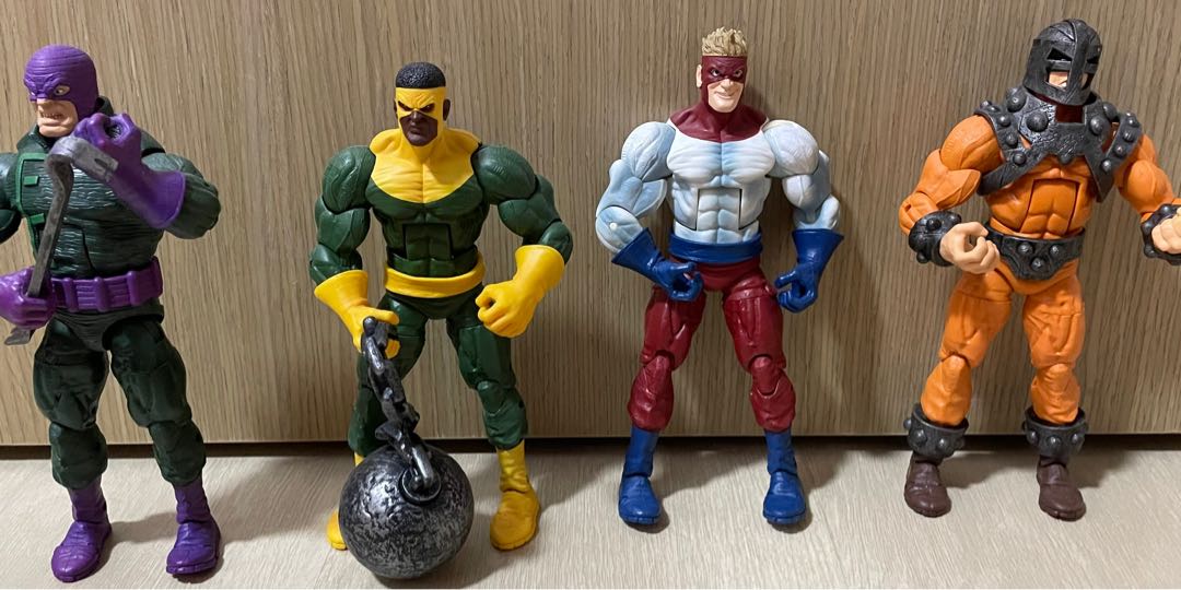 Marvel Legends Wrecking Crew Wrecker Bulldozer Piledriver Thunderball ...