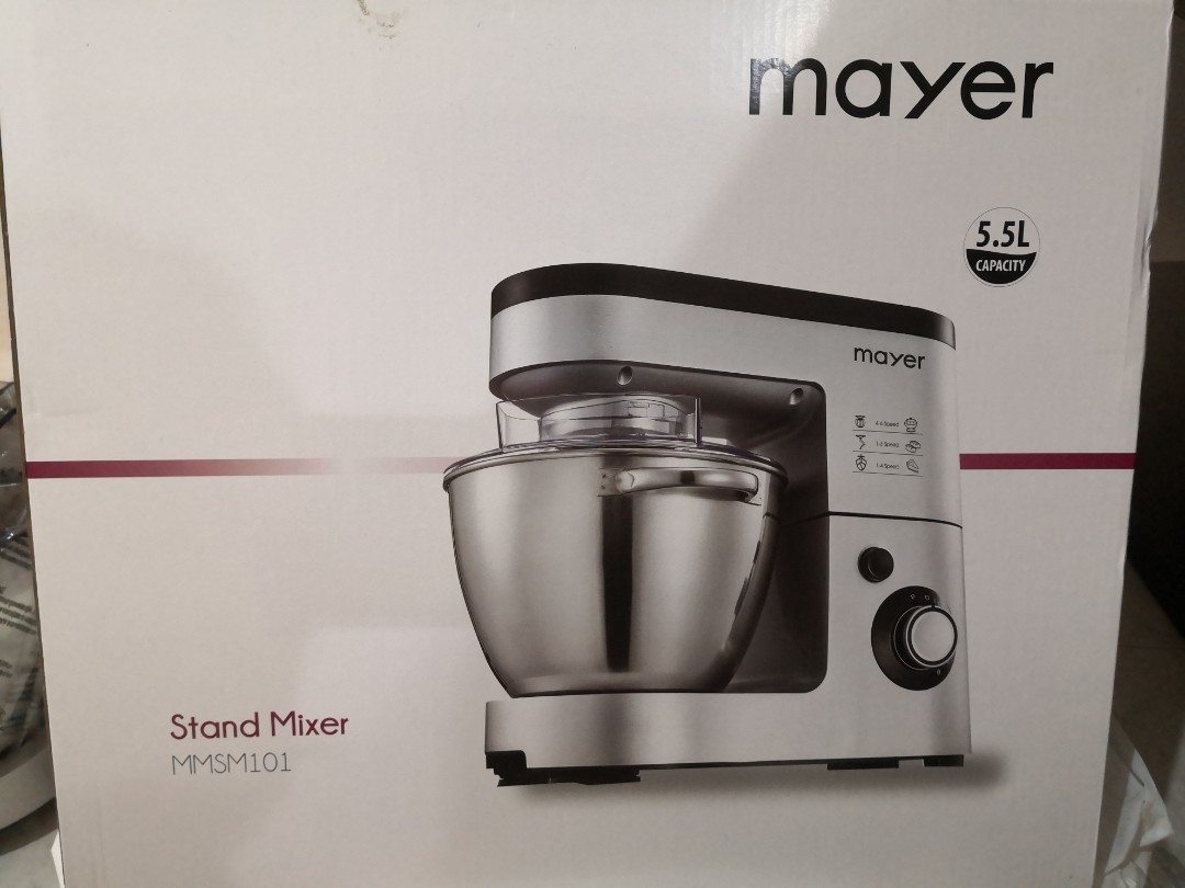 Mayer 5.5L Stand Mixer MMSM101, TV & Home Appliances, Kitchen ...