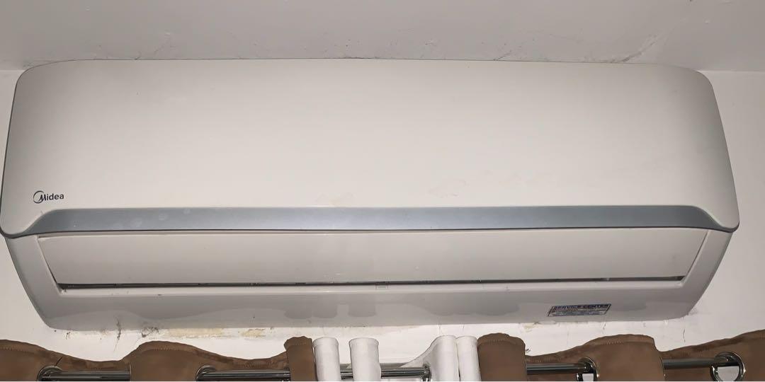 FOR SALE MIDEA 2HP INVERTER SPLIT TYPE AIRCON, TV & Home Appliances ...