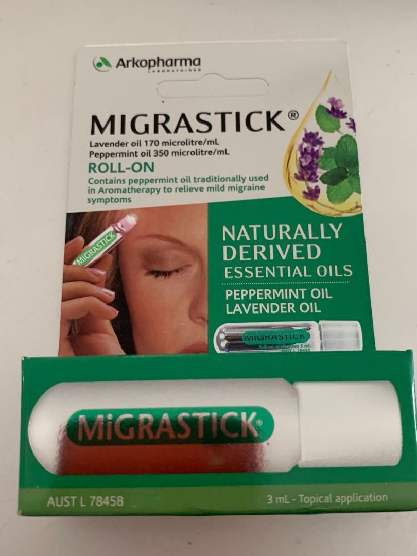 Migrastick arkopharma, Health & Nutrition, Massage Devices on Carousell