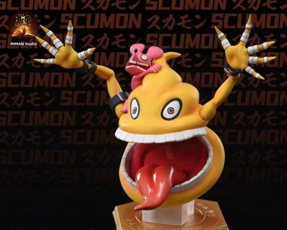 Miman Studio - Digimon Series - Gerbemon & Scumon, Hobbies & Toys, Toys ...