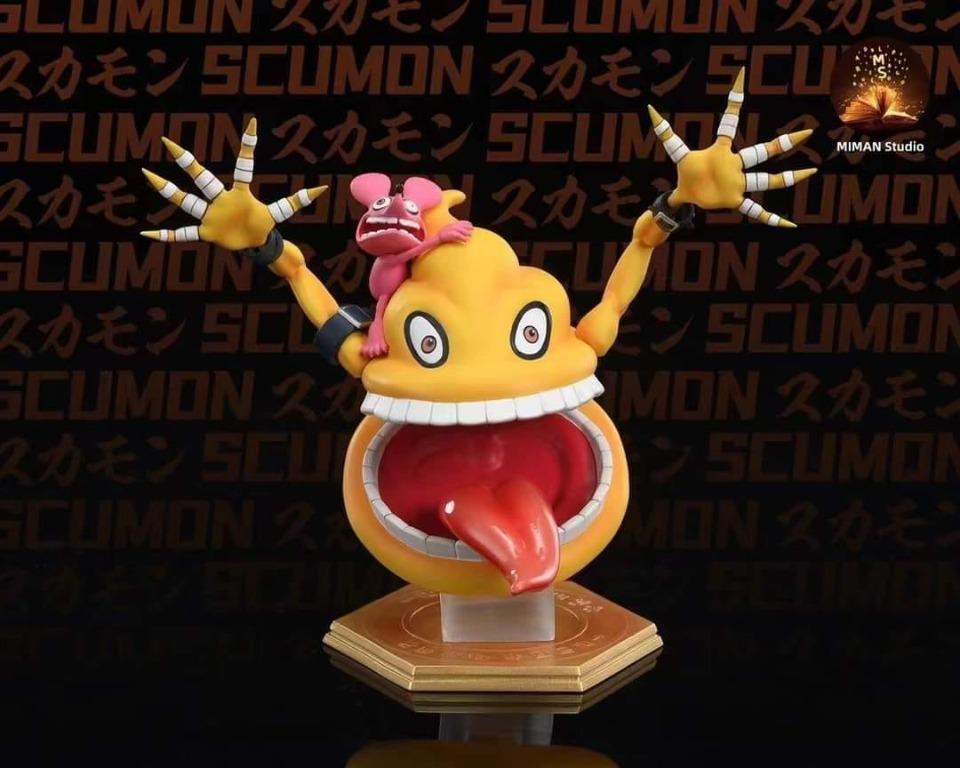 Miman Studio - Digimon Series - Gerbemon & Scumon, Hobbies & Toys, Toys ...