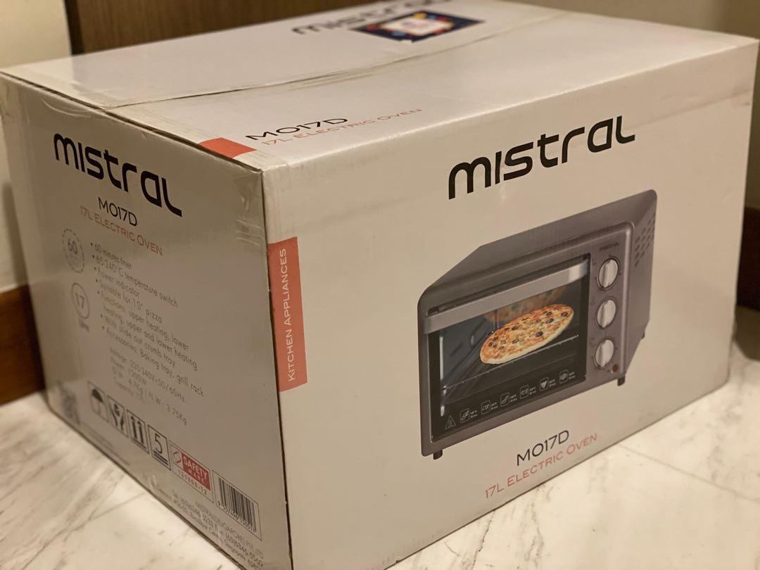 Mistral MO17D 17L Electric Oven, TV & Home Appliances, Kitchen ...