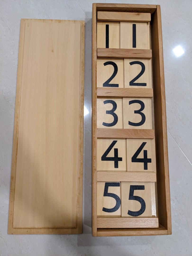 Montessori Seguin Tens Number Board, Babies & Kids, Infant Playtime on ...