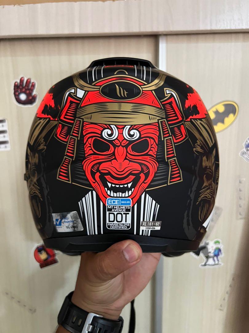 MT helmet Bushido SAMURAI Matte Japan LTD Edition size XL, Motorcycles ...