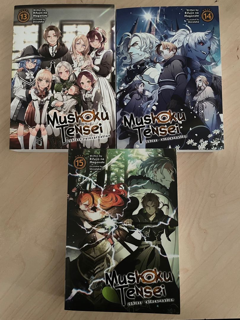 Mushoku Tensei Jobless Reincarnation Light Novel 13 - 15 (ENGLISH ...