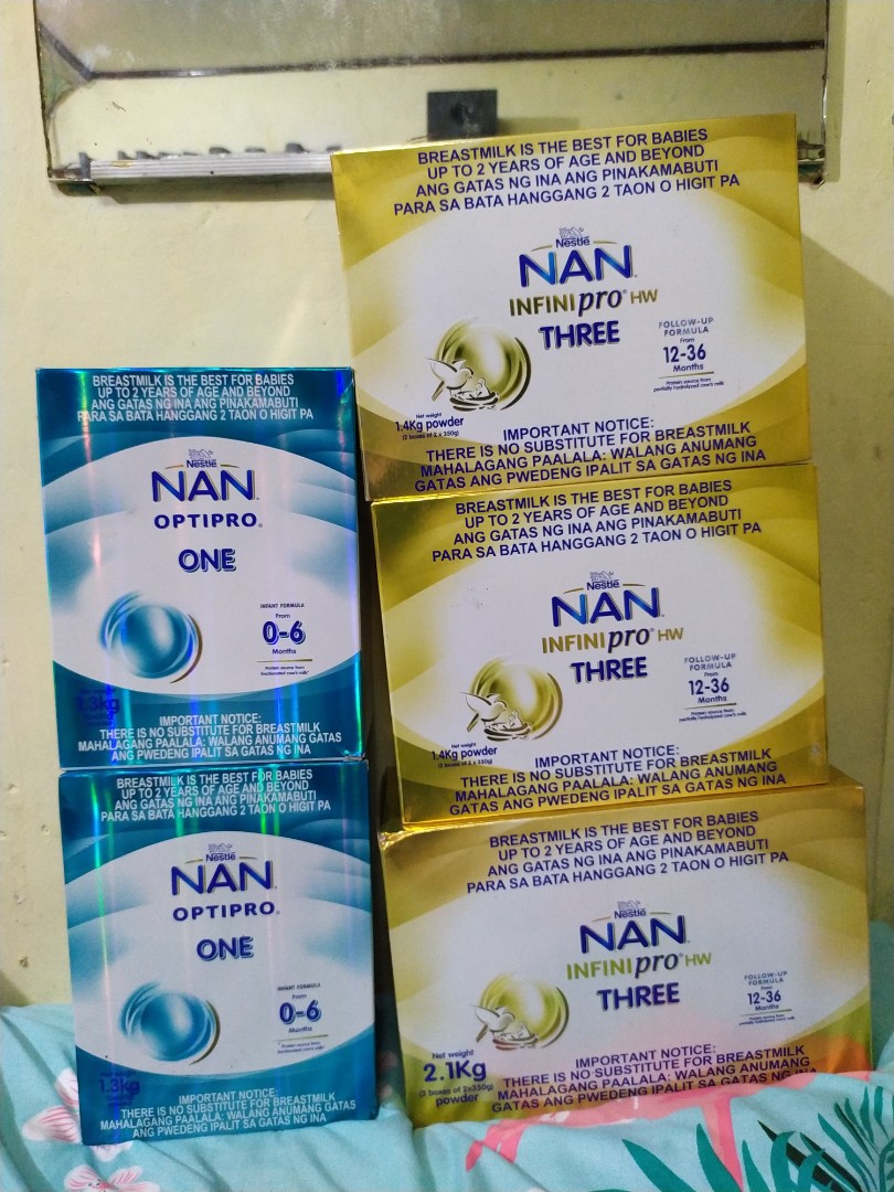 NAN OPTIPRO ONE INFINIPRO THREE, Babies & Kids, Nursing & Feeding ...