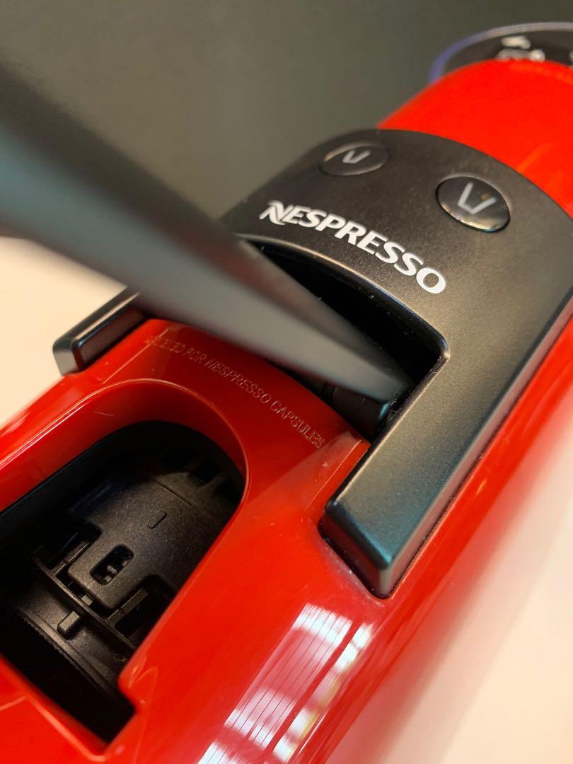 Nespresso Essenza Mini (Ruby Red), TV & Home Appliances, Kitchen ...