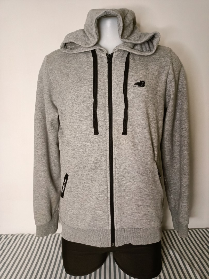 New Balance Zip up Hoodie, Men's Fashion, Coats, Jackets and Outerwear ...