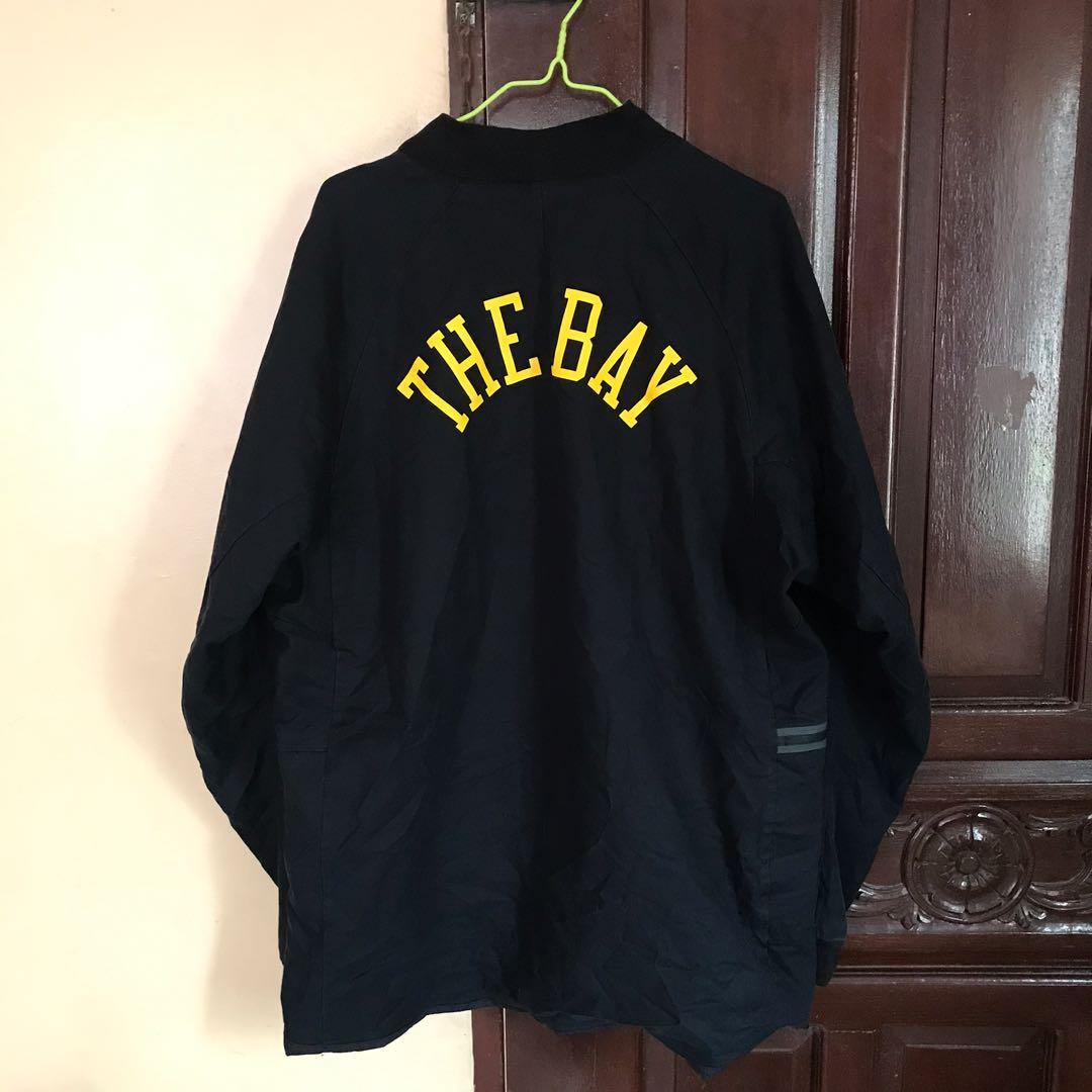 Nike GSW “The Bay” Jacket, Men's Fashion, Coats, Jackets and Outerwear ...