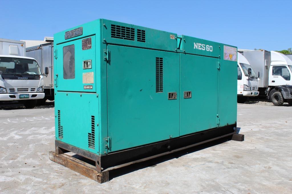 NIPPON SHARYO NES60SHI 60KVA GENERATOR SET, Commercial & Industrial ...