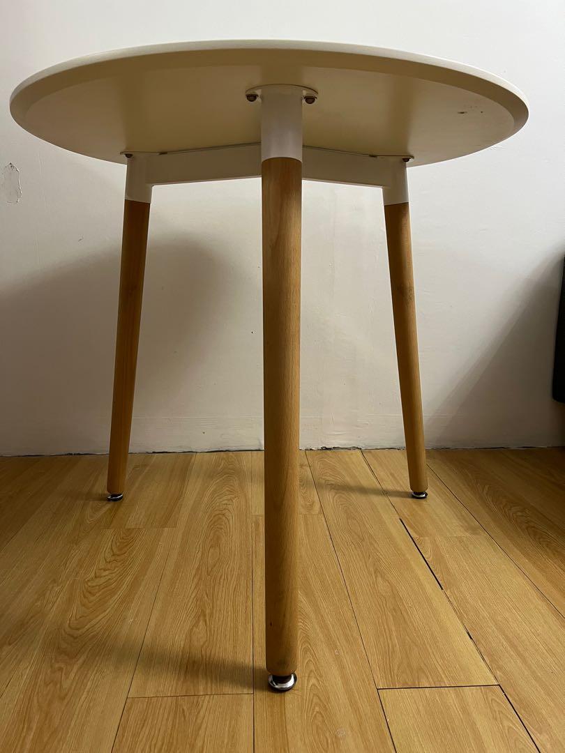 Nordic Round Table ONLY / 80cm, Furniture & Home Living, Furniture ...