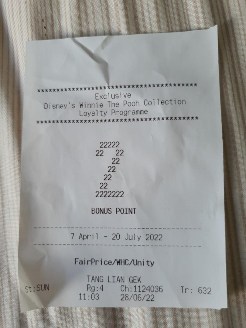 Ntuc points valid 20 july, Tickets & Vouchers, Vouchers on Carousell