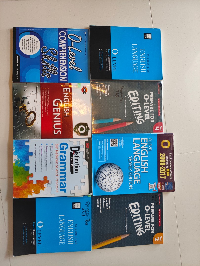 O levels English - bundle of 8, Hobbies & Toys, Books & Magazines ...