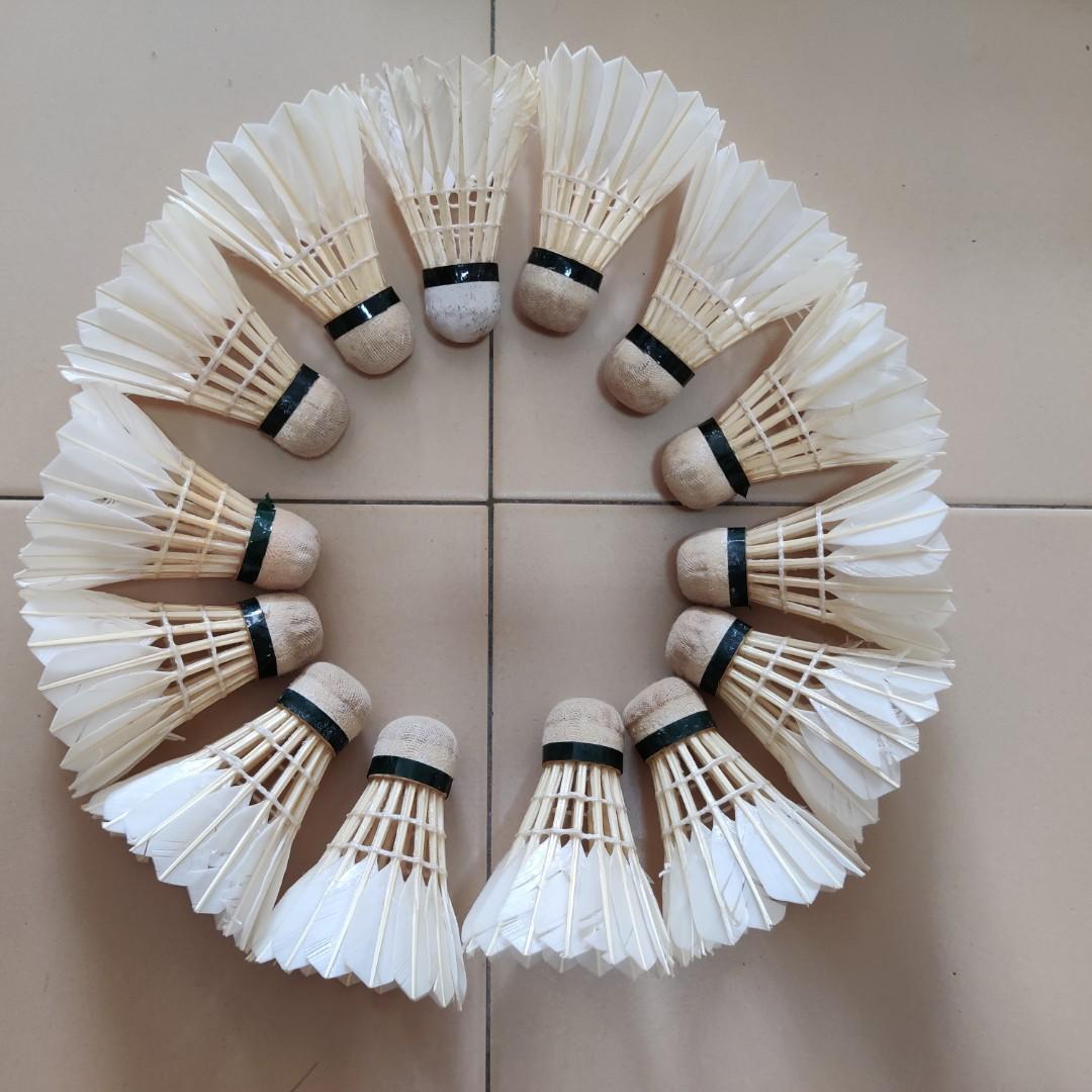 Old Badminton shuttlecocks, Sports Equipment, Sports & Games, Racket ...