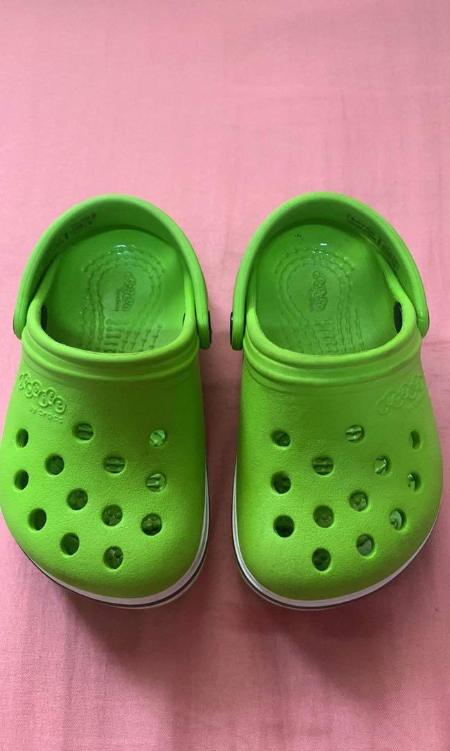 Original crocs, Babies & Kids, Babies & Kids Fashion on Carousell