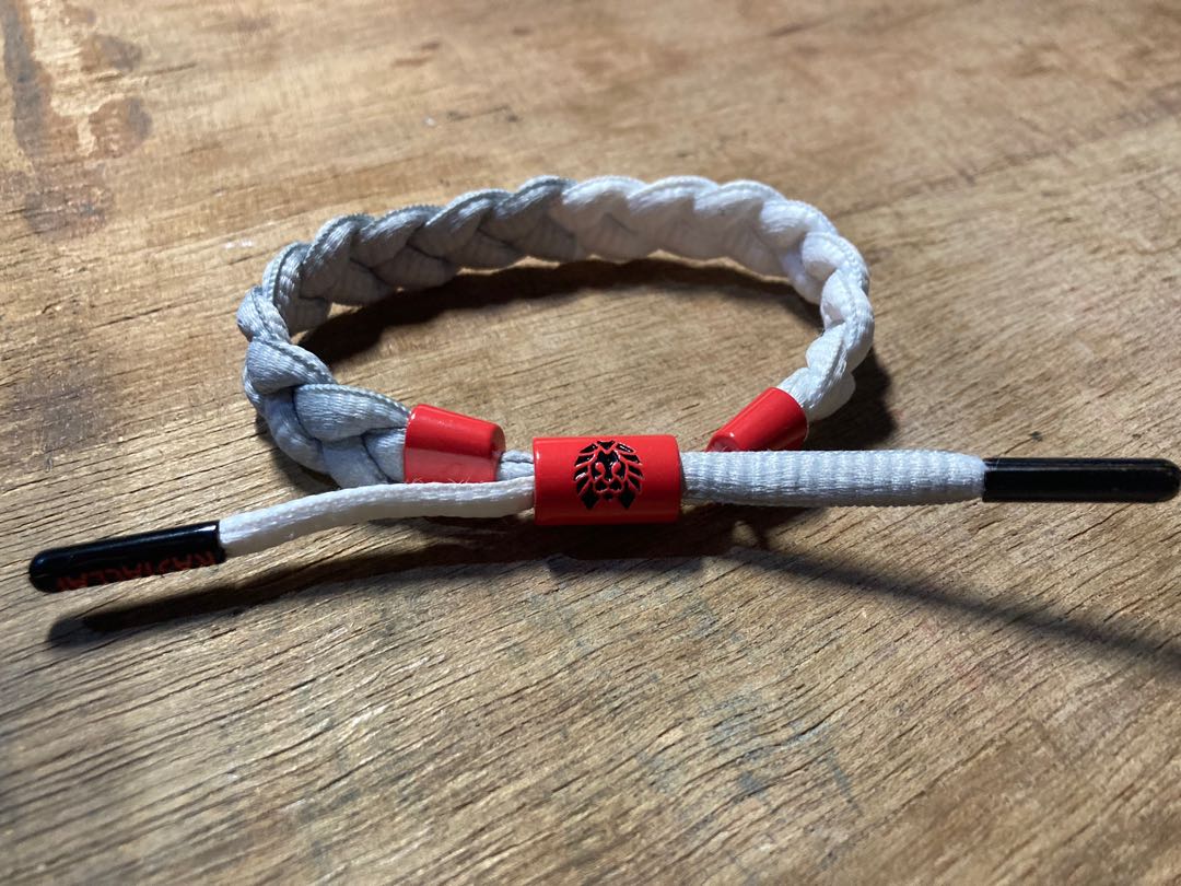 Original Rastaclat (White, Gray, & Red Color), Luxury, Accessories on ...