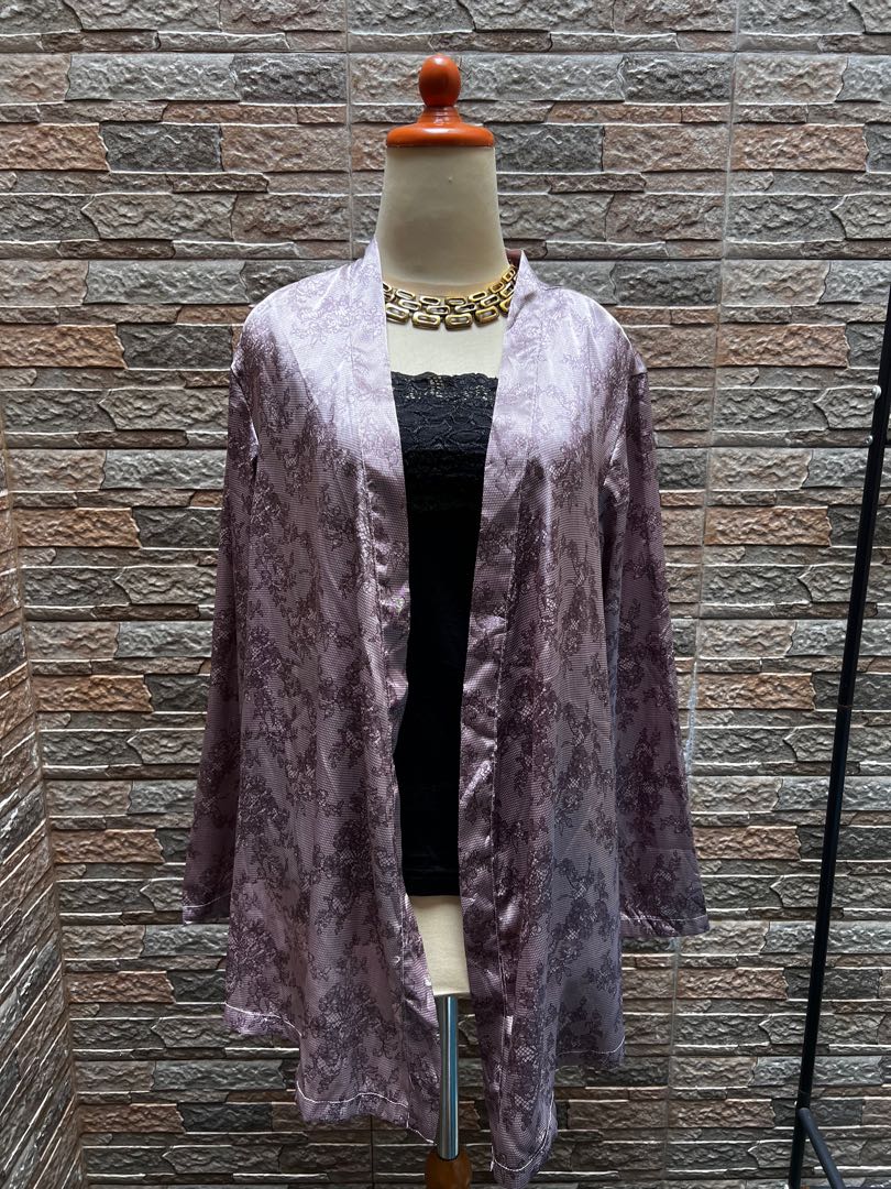 Outer pink/outer lingerie, Fesyen Wanita, Pakaian Wanita, Baju Luaran di Carousell